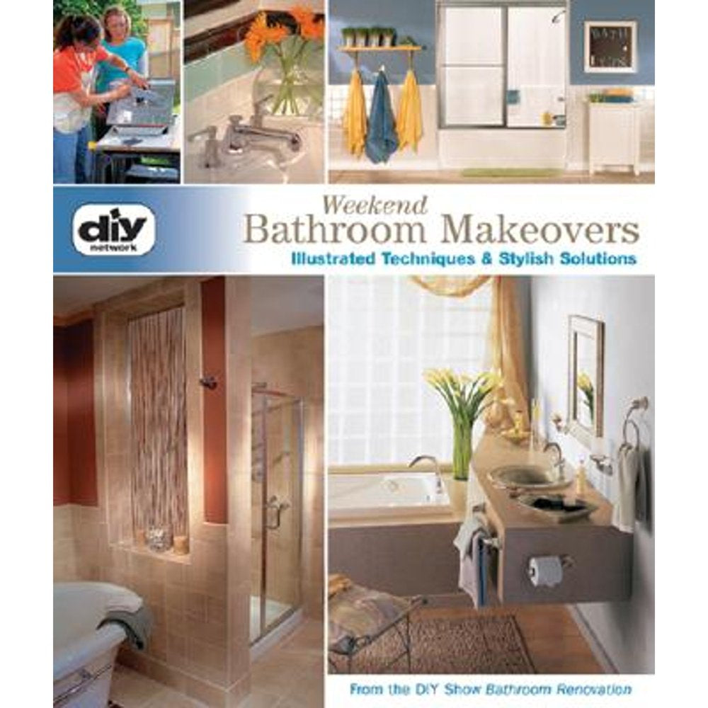 Weekend Bathroom Makeovers (DIY): Illustrated Techniques & Stylish Sol – MonsterDeals.io