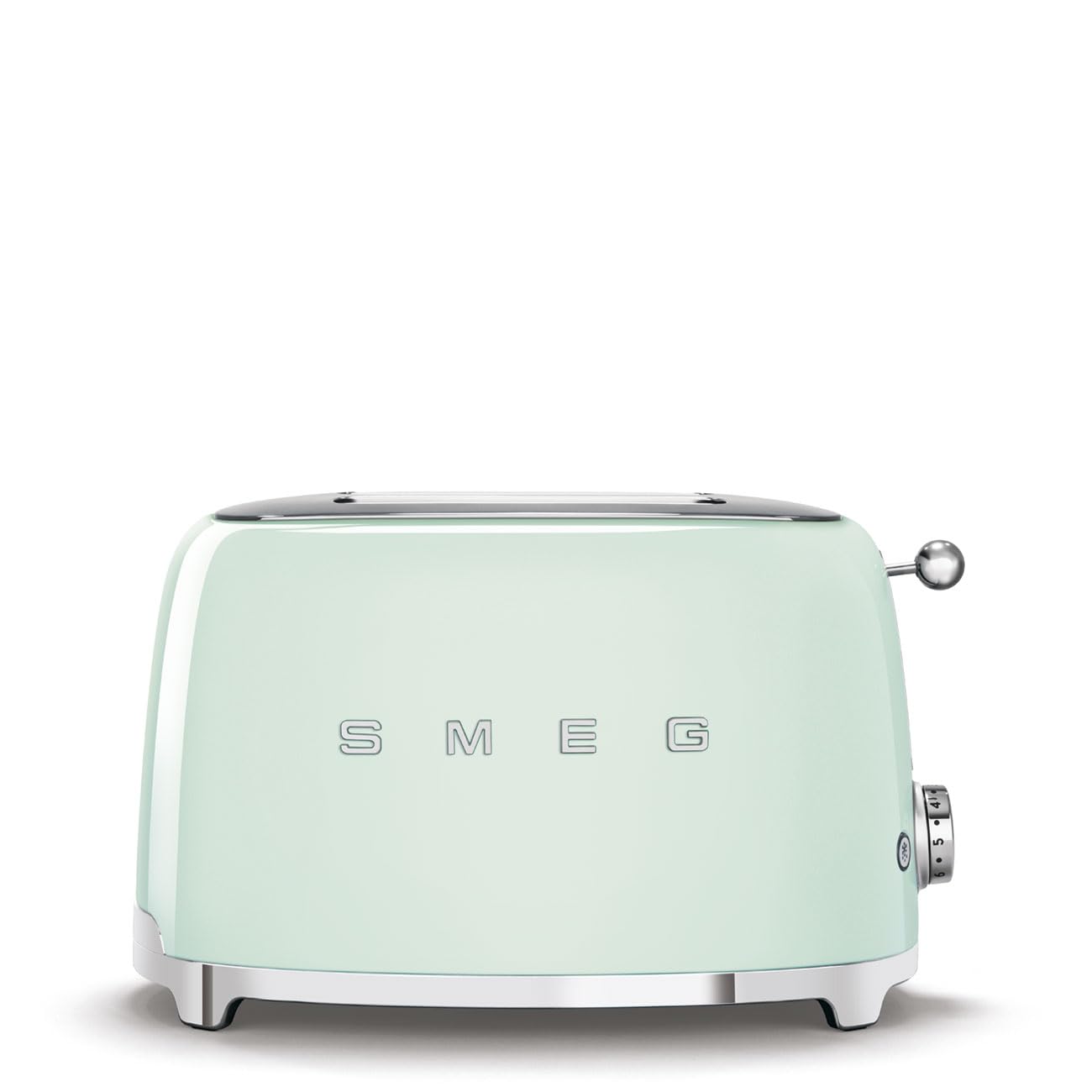 SMEG 2 Slice Toaster with 6 Presets and Defrost Function and Removable ...