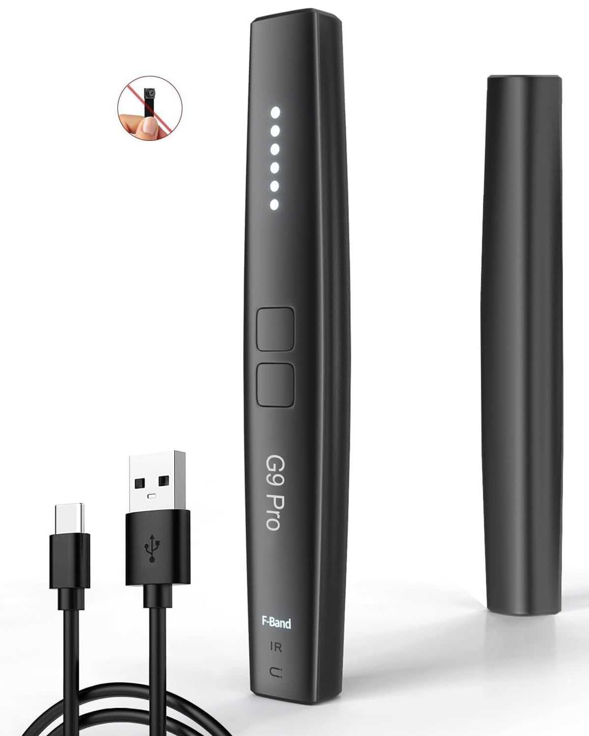 JAXTIN G9 Pro Hidden Camera Detectors, Bug Detector with Vibration Sou ...