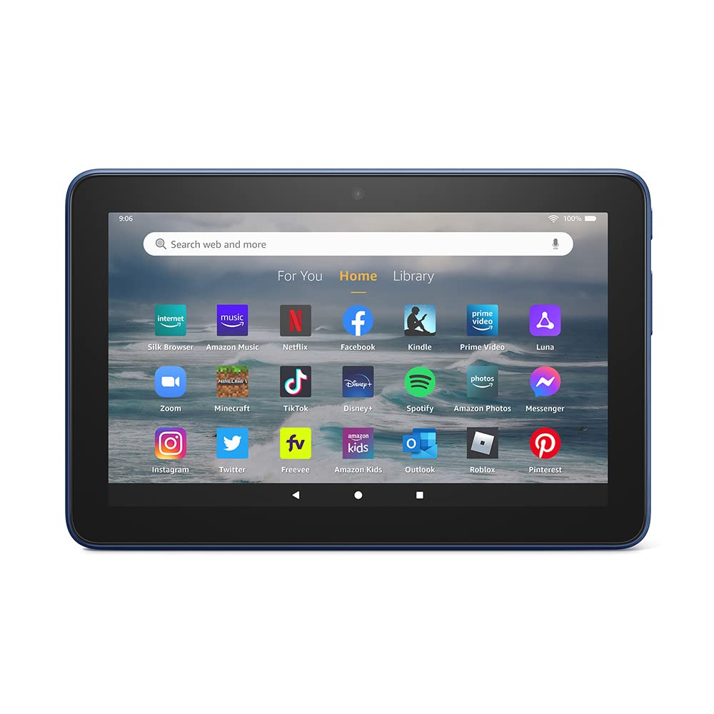 Amazon Fire 7 tablet (newest model) 7” display, read and watch, under ...