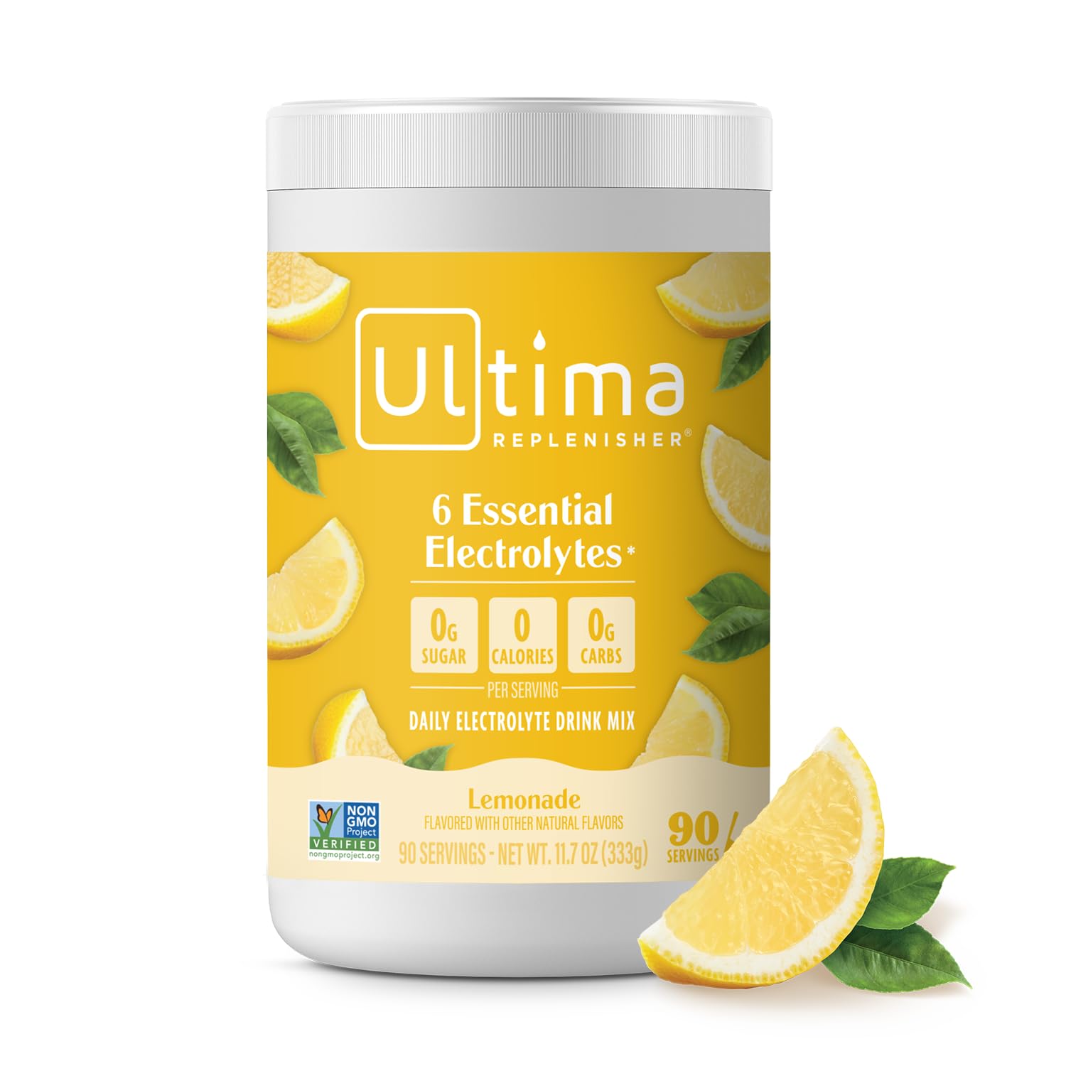 Ultima Replenisher Daily Electrolyte Drink Mix – Lemonade, 90 Servings ...