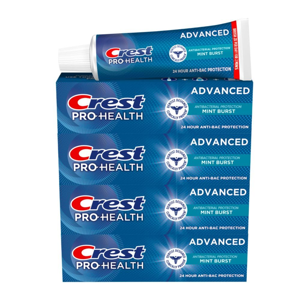 Crest Pro-Health Advanced Antibacterial Protection Toothpaste, Crest T ...