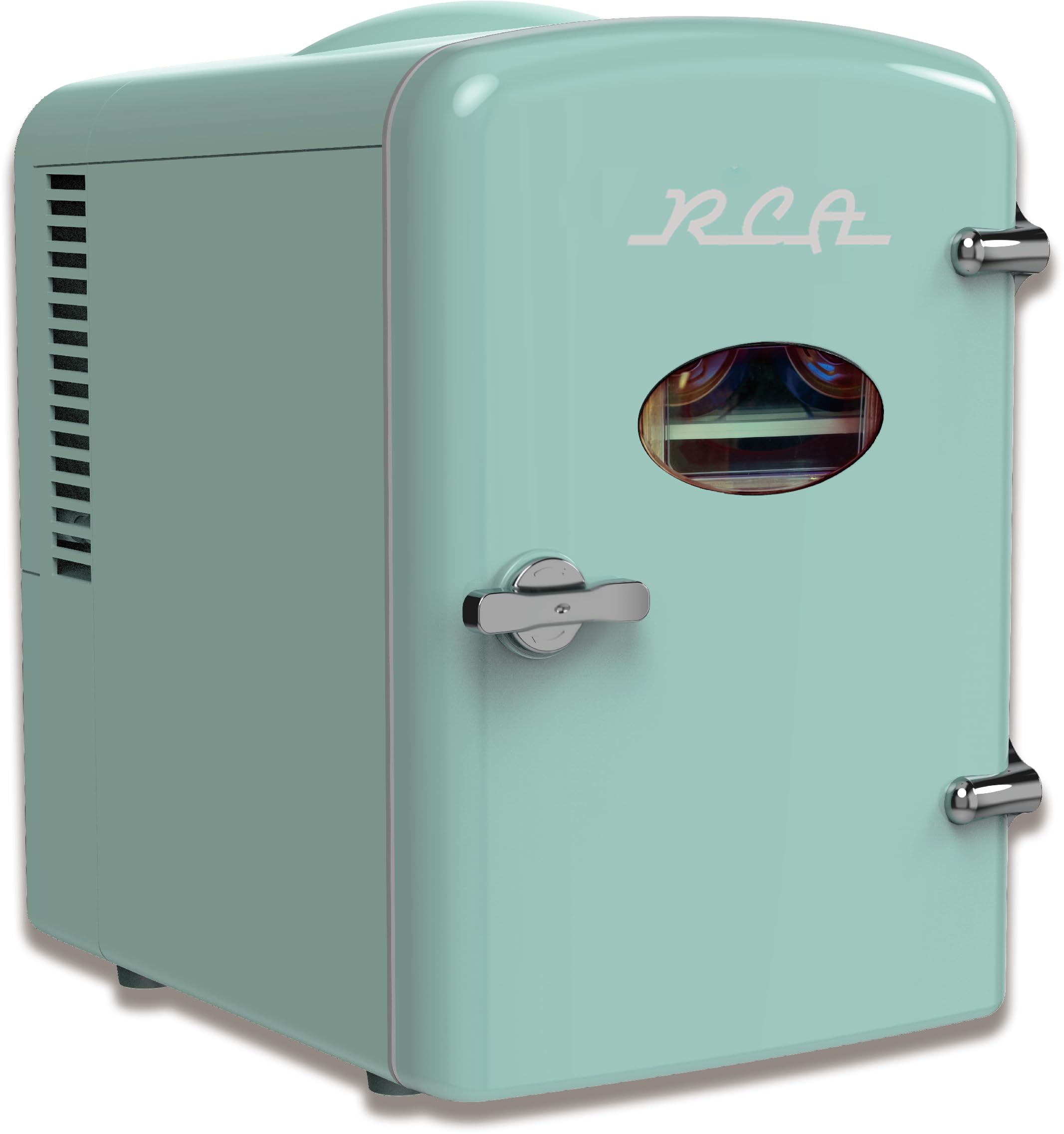 ARCTIC CHEF RCA RMIS129-MINT Mini Fridge, Mint, 0.15 Cubic feet ...