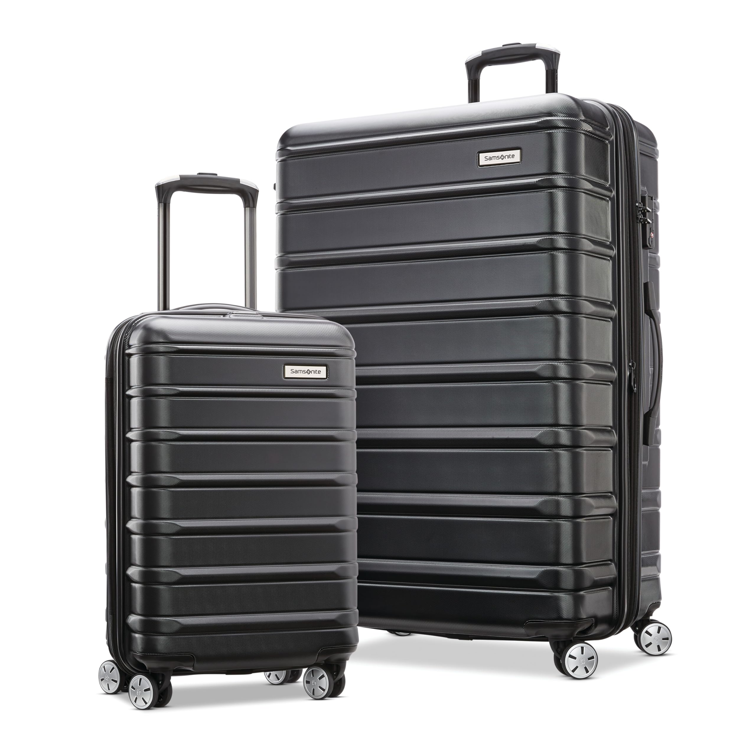 Samsonite Omni 2 Hardside Expandable Luggage with Spinner Wheels, Midn ...