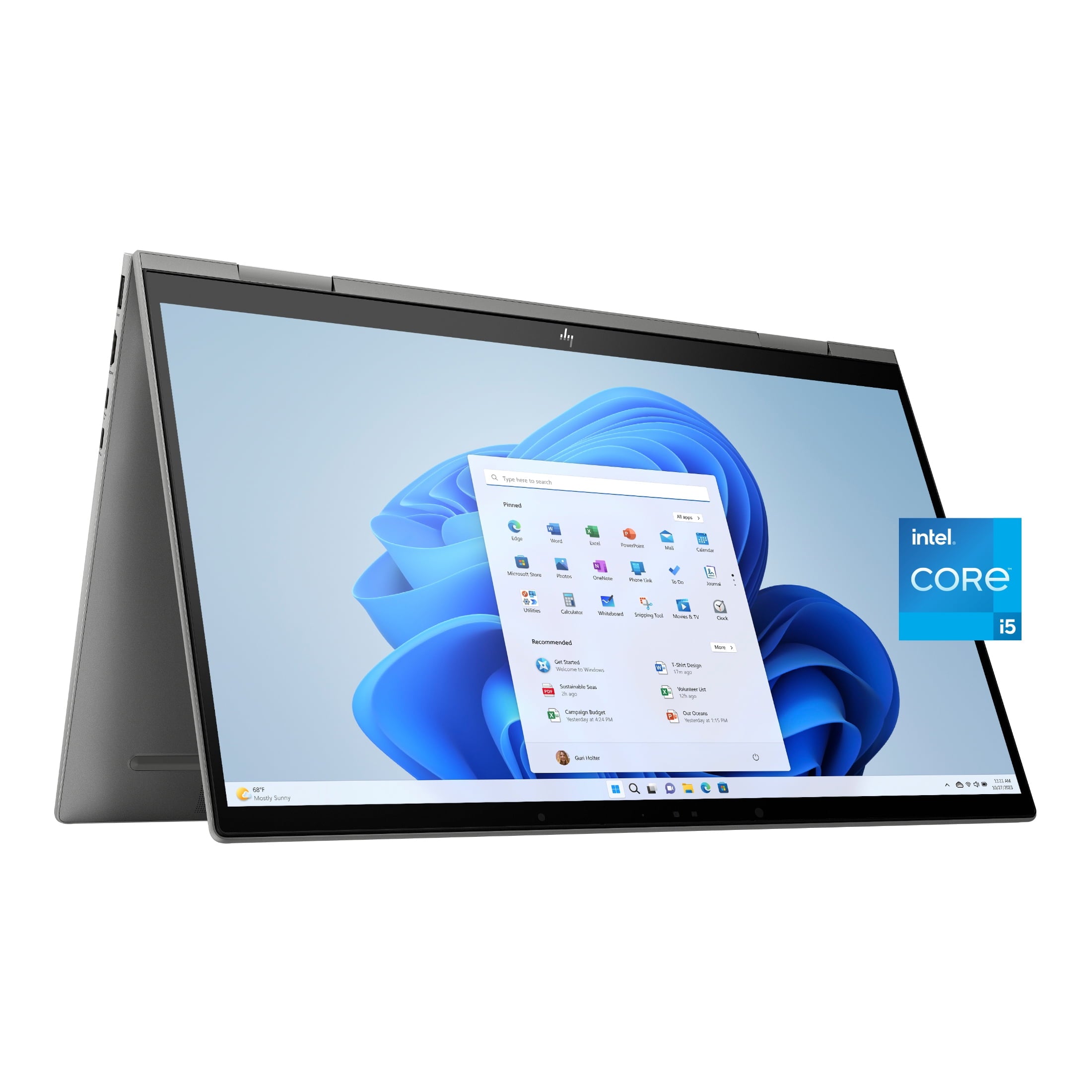 HP Envy x360 15.6 inch FHD Touch 2-in-1 Windows Laptop Intel Core i5-1 ...