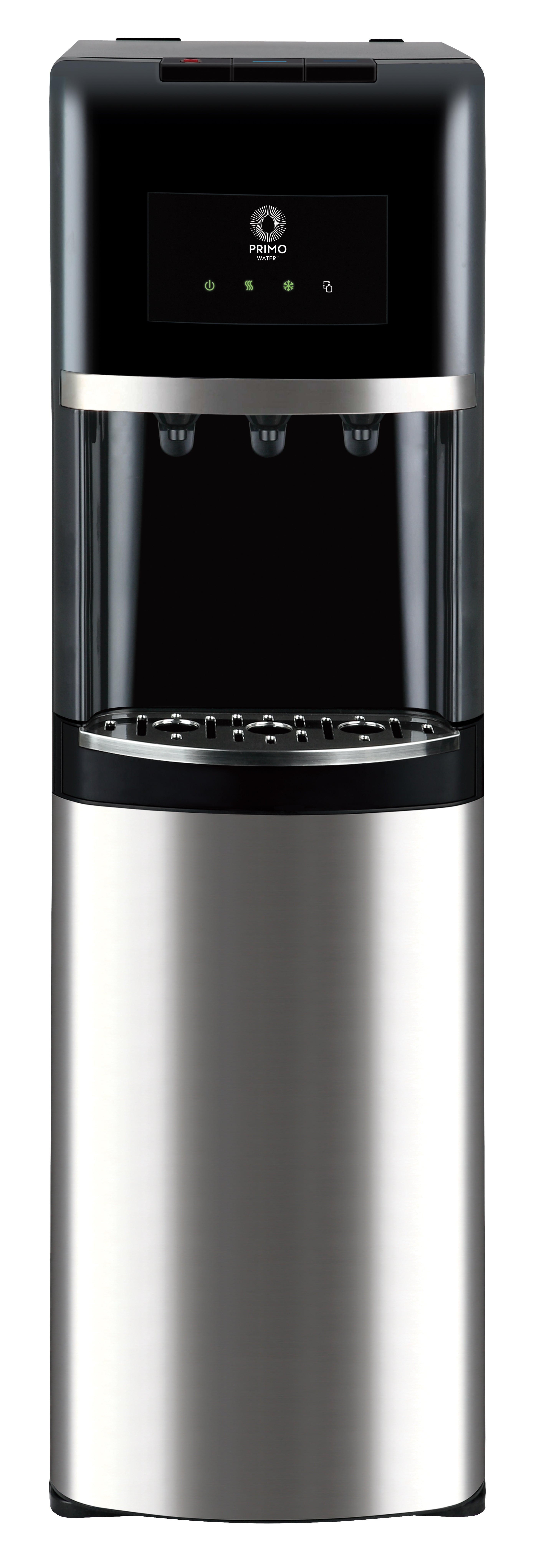 Primo Deluxe Bottom Load Black and Stainless Water Dispenser model 900 ...