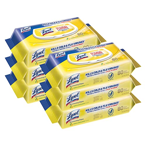 Lysol Disinfectant Handi-Pack Wipes, Multi-Surface Antibacterial Clean ...