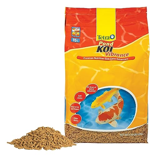 Tetra Large Pellet Koi Food, Floating Pond Food For Koi Fish, Premium ...