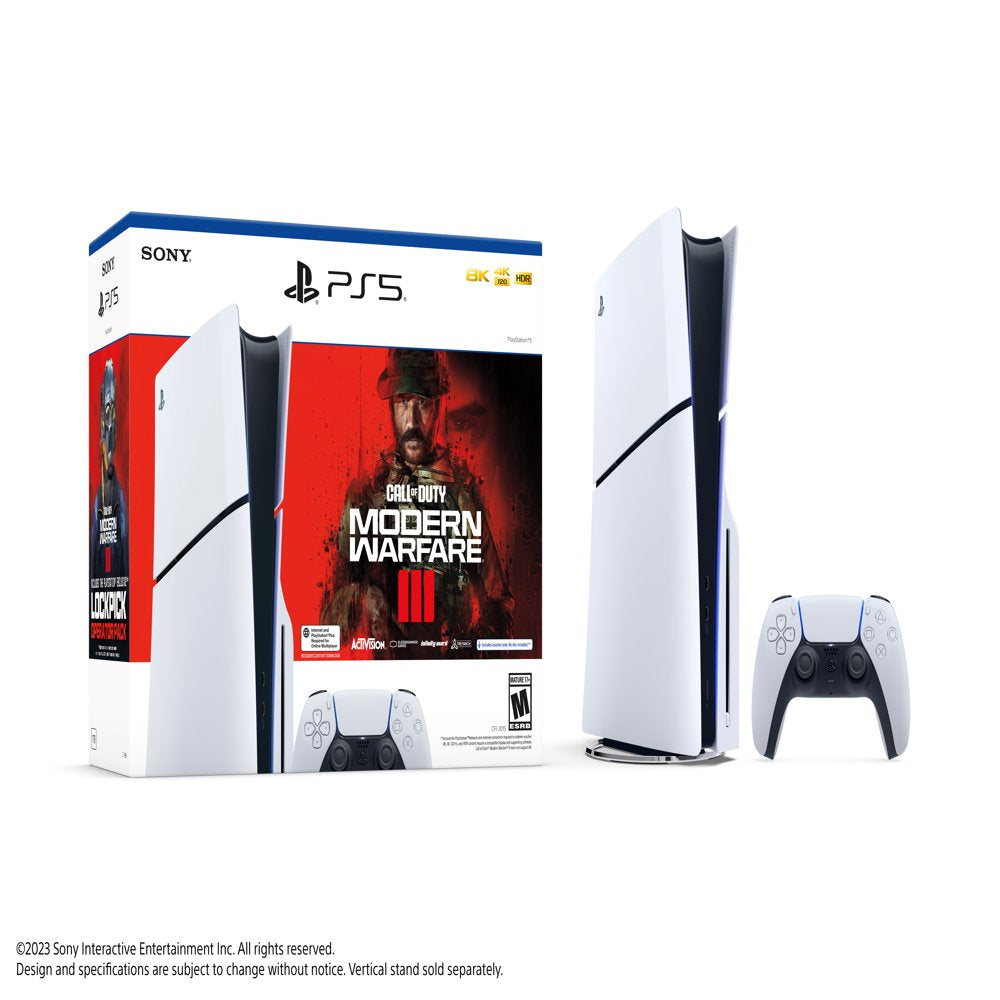 PlayStation 5 Disc Console Slim - Call of Duty Modern Warfare III Bund ...