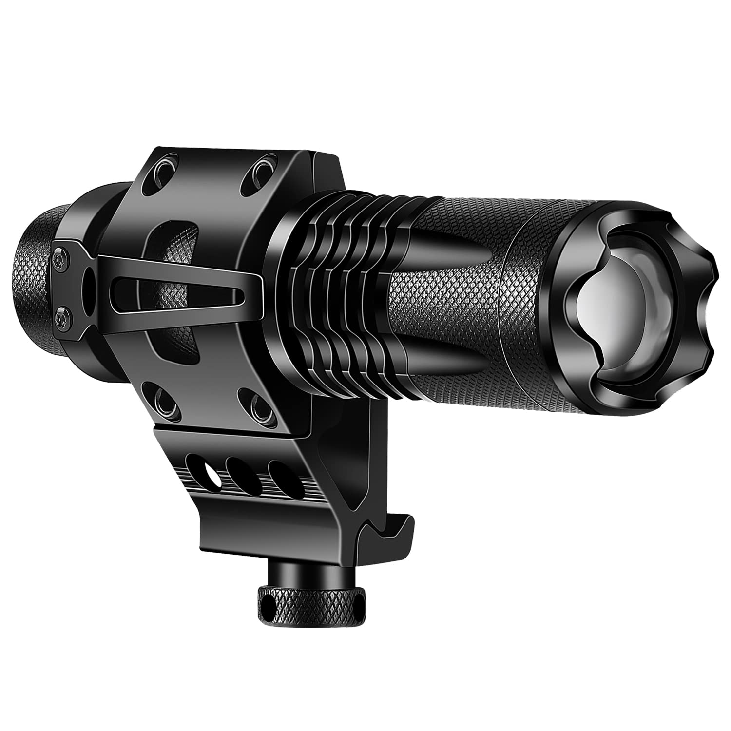 Fenyee Tactical Flashlight Adjustable 350 Yards 1200 Lumen LED Light w ...
