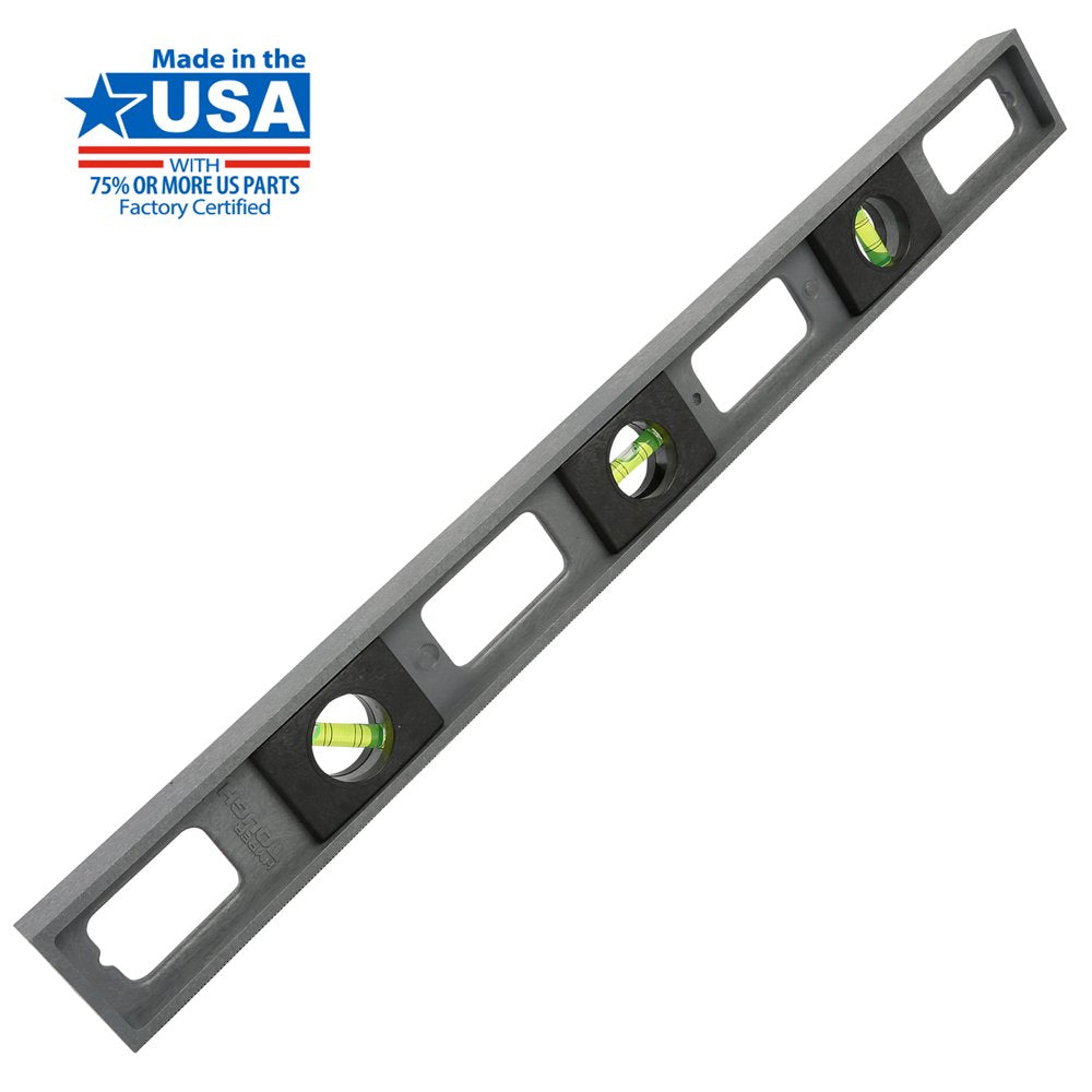 24 inch Level with plumb, square and 45 degree measurement ...