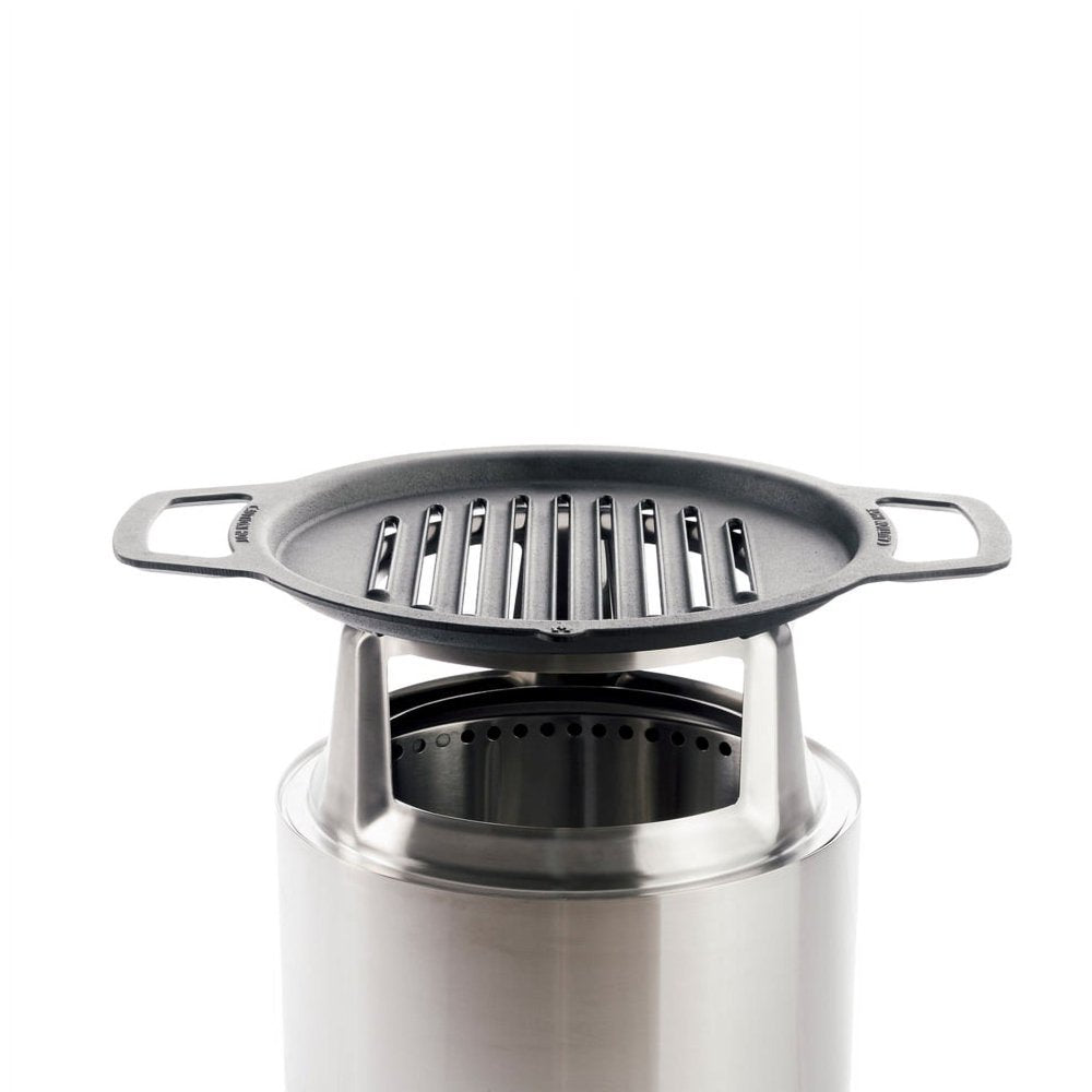 Solo Stove Ranger Grill Cooking Bundle, Cast Iron Grate, Fire Pit Gril ...
