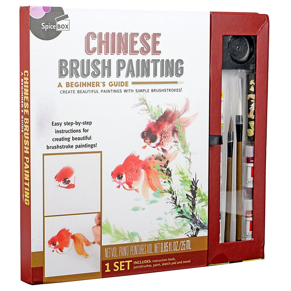 Adult Art Craft & Hobby Kits Masterclass Chinese Brush Painting ...